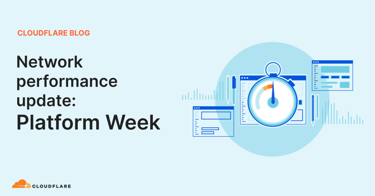 Network performance update: Platform Week