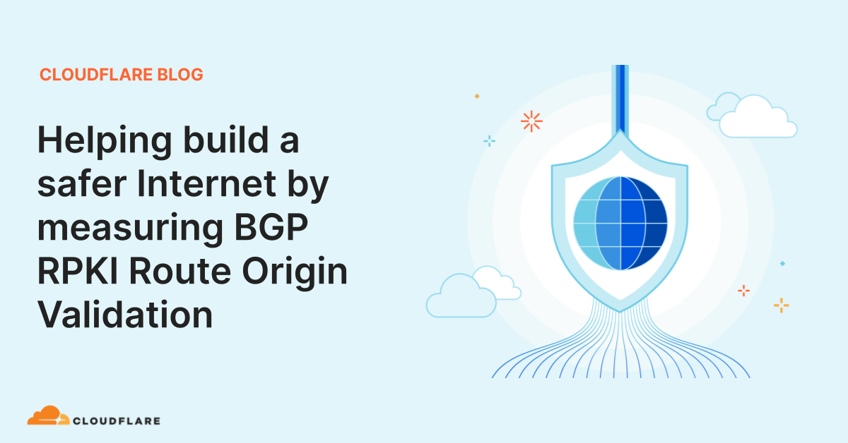 Helping build a safer Internet by measuring BGP RPKI Route Origin ...